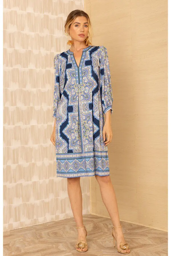 Hale Bob Avah Jersey Midi Dress - Black