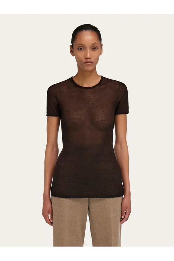 FERRAGAMO Knitted T-shirt