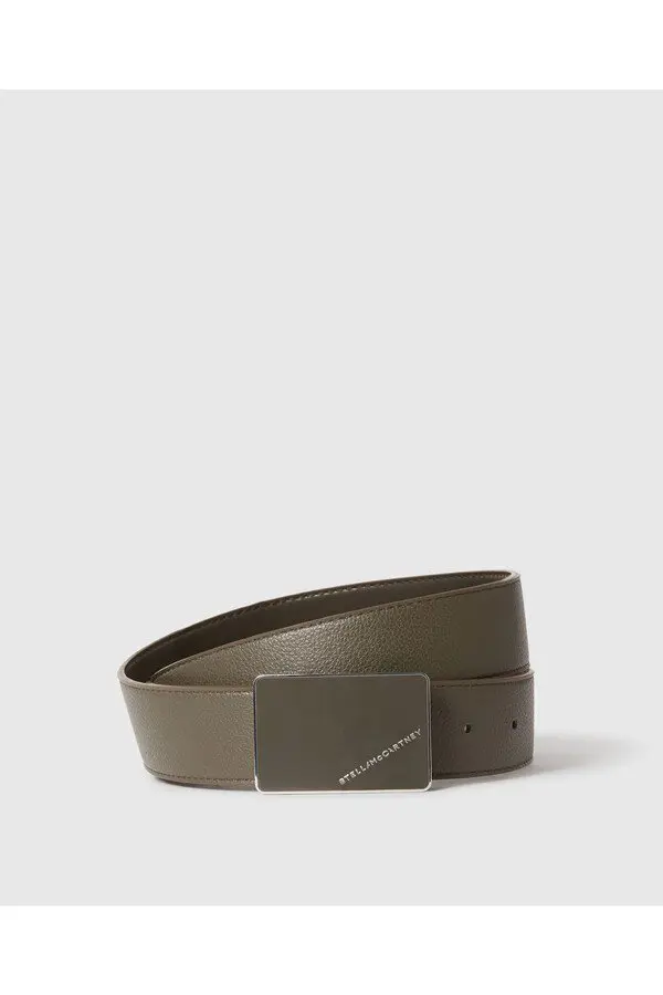 Stella McCartney Reversible Double-faced Belt - Denim
