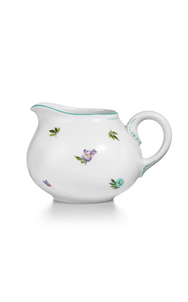 Tiffany & Co. Exclusive Wildflower Porcelain Creamer - White