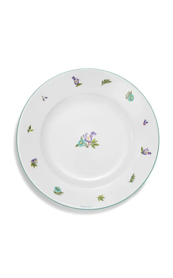 Tiffany & Co. Exclusive Wildflower Porcelain Dessert Plate - White