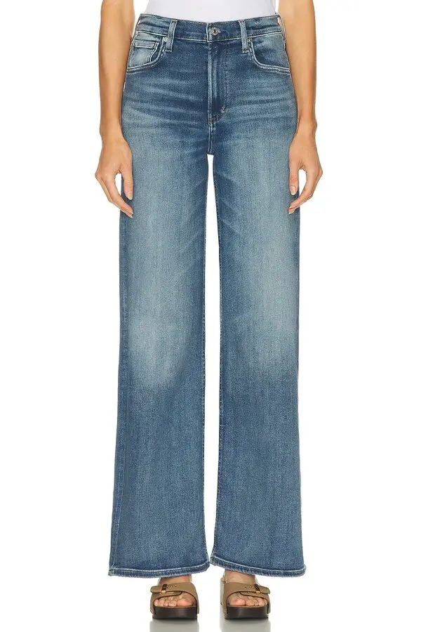 Citizens Of Humanity Lyra Wide-leg Jeans - Cooper