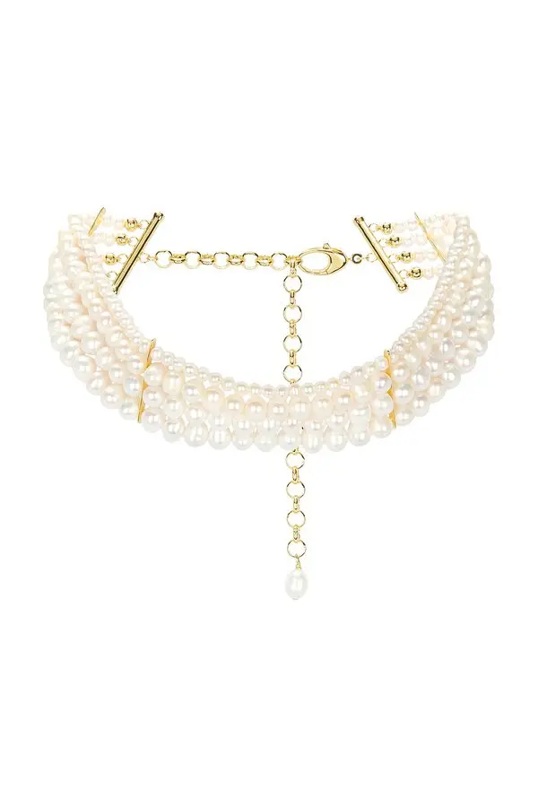 Éliou Camille Necklace - White