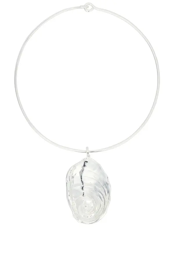 Éliou Fossil Necklace - Silver Plated
