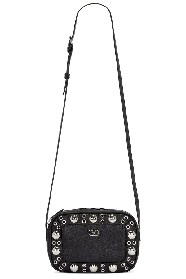Valentino Garavani Studded Cross Body Bag - Nero