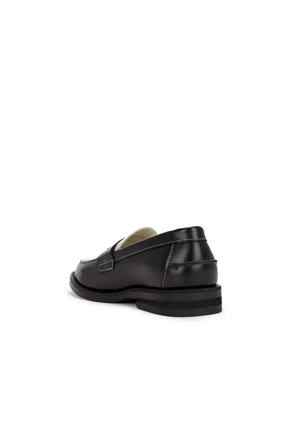 DUKE + DEXTER Wilde Penny Loafer - Snake