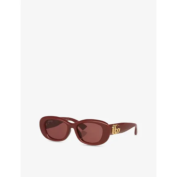 Gucci Gg1829sk Oval-frame Sunglasses