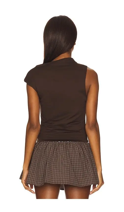 NIA Marge Top - Espresso