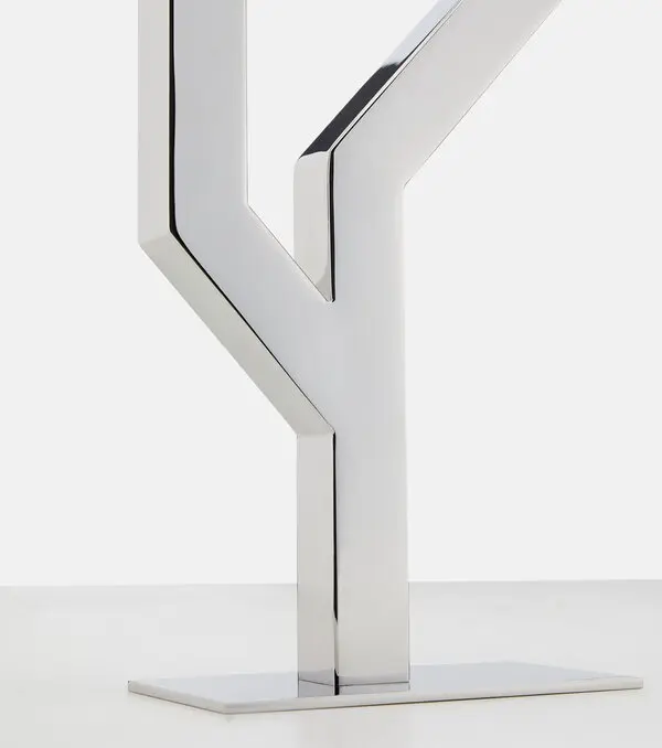 Christofle Arborescence Stainless Steel Candle Holder - Silver