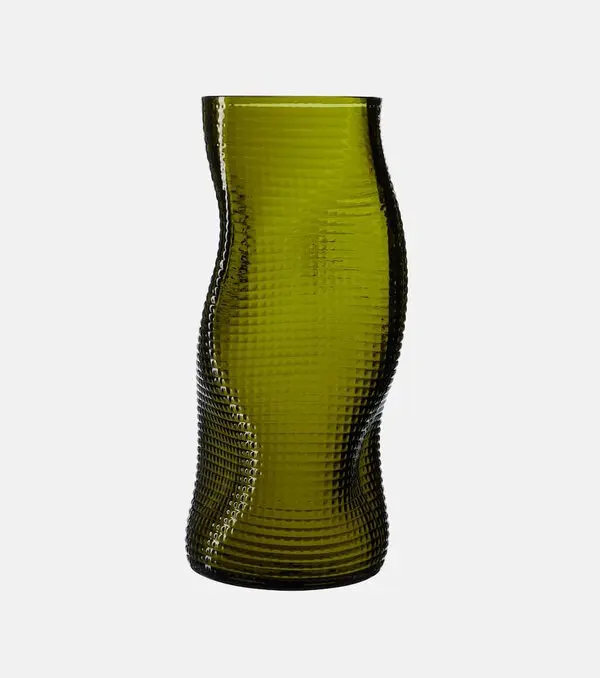 CASSINA Bo Maki Coral Glass Vase - Green