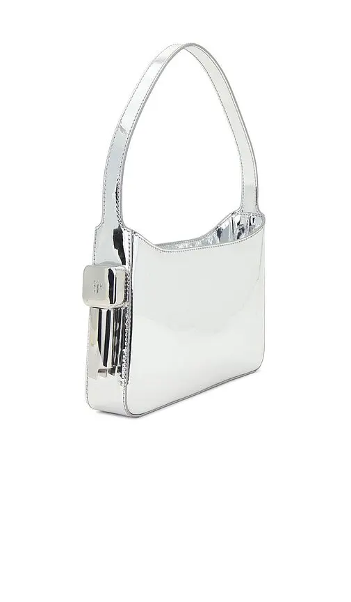 Edie Parker Burn Shoulder Bag - Silver Mirror
