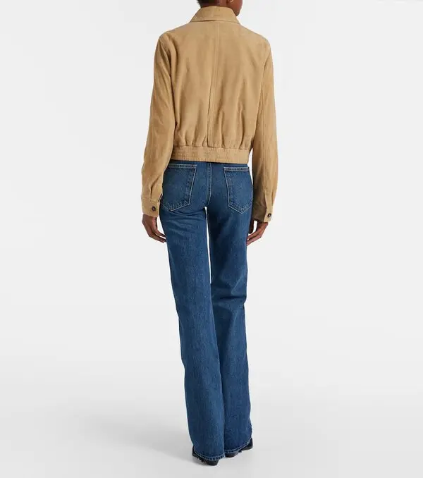 NILI LOTAN Beauvais Suede Jacket