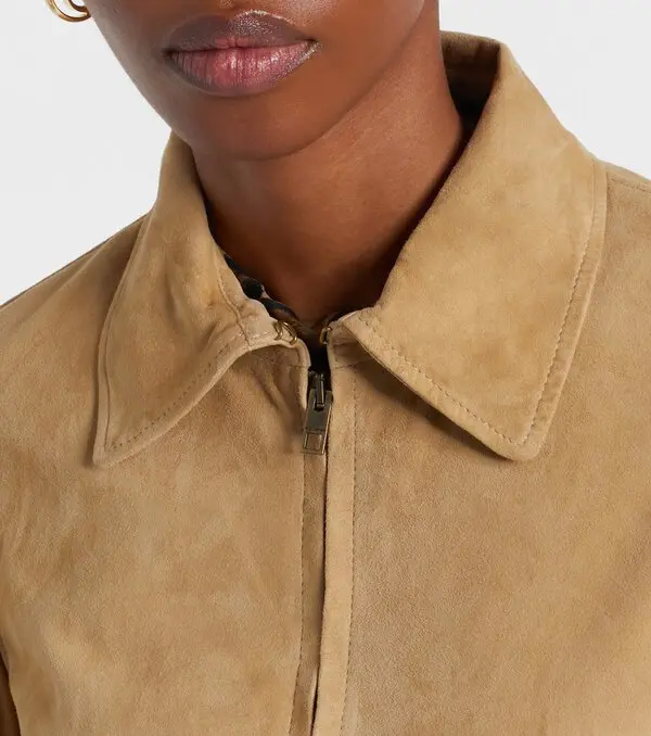 NILI LOTAN Beauvais Suede Jacket