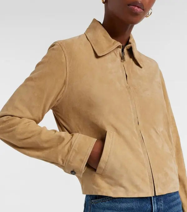 NILI LOTAN Beauvais Suede Jacket