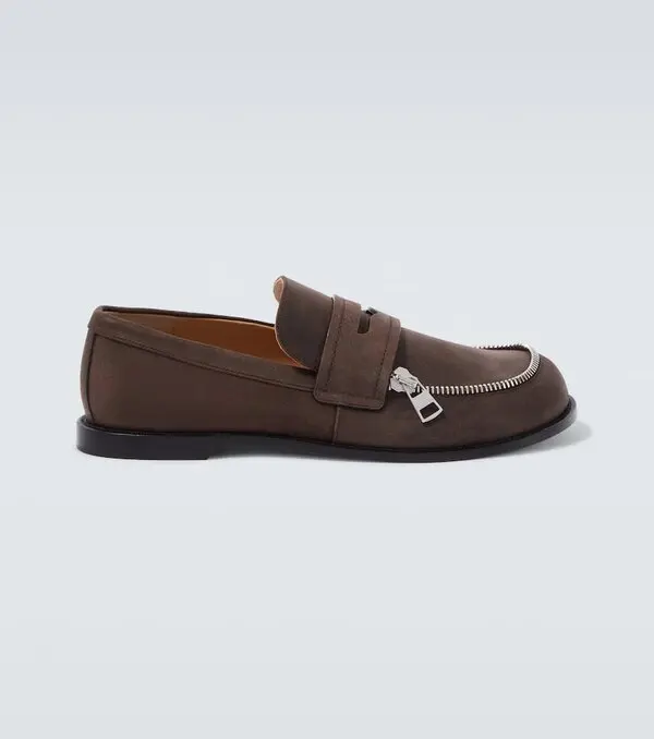 JW Anderson Suede Penny Loafers