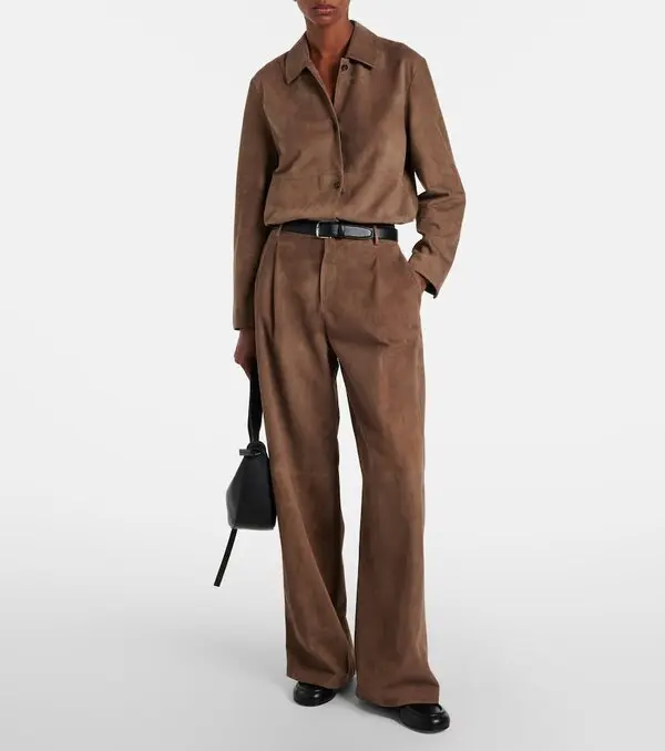 Max Mara Estate Suede Overshirt