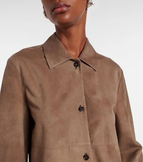 Max Mara Estate Suede Overshirt