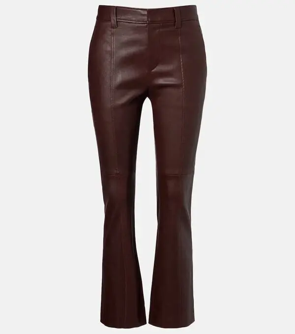 Brunello Cucinelli Leather Pants