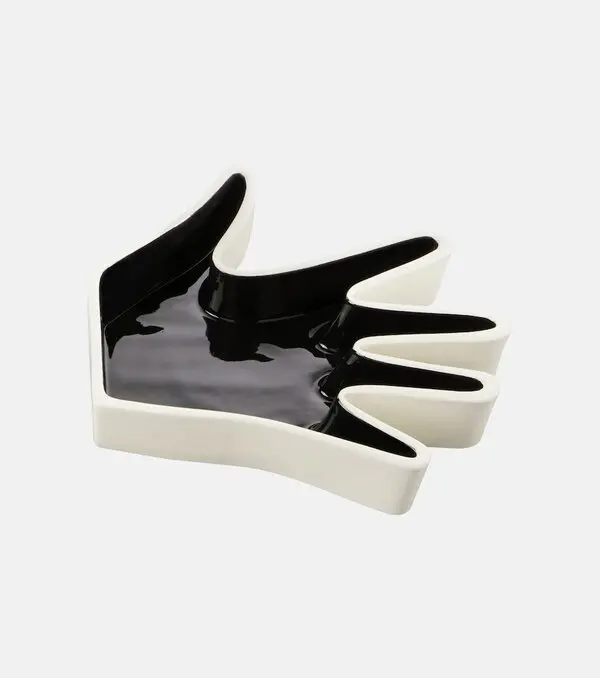 CASSINA Impronta Mano Ceramic Decorative Tray - Black