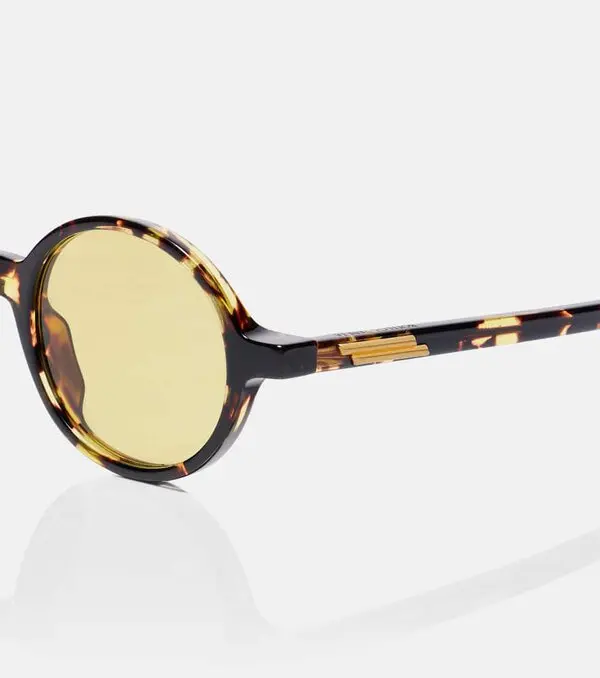 Bottega Veneta Round Frame Sunglasses