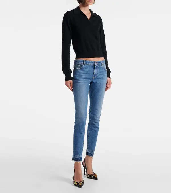 Dolce & Gabbana Low-rise Skinny Jeans