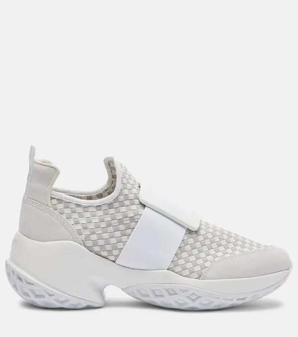 ROGER VIVIER Viv' Run Woven Sneakers