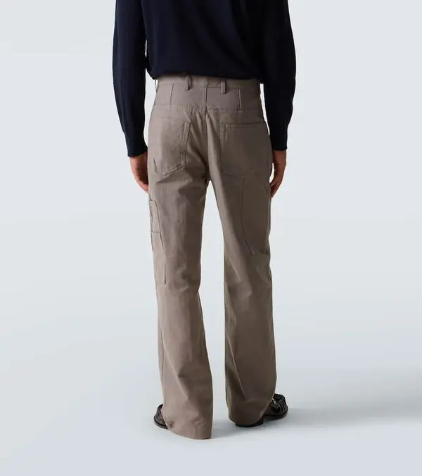Dries Van Noten Printed Cotton Chinos