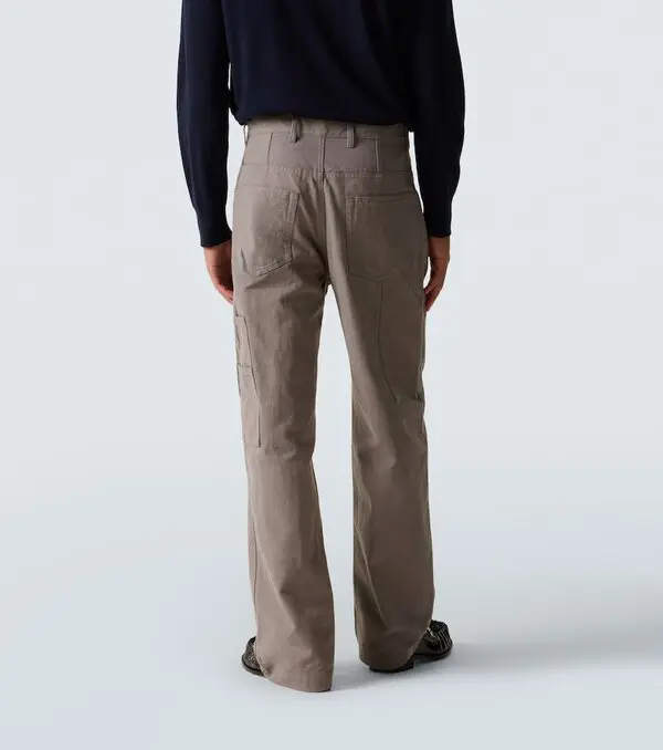 Dries Van Noten Printed Cotton Chinos