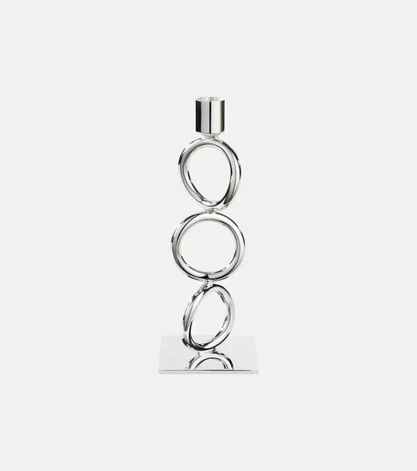Christofle Vertigo Candle Holder Andrée Putman - Silver