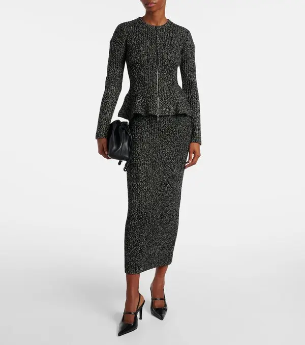 Max Mara Kim Wool And Cashmere-blend Cardigan