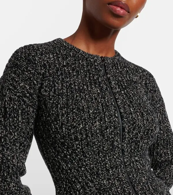 Max Mara Kim Wool And Cashmere-blend Cardigan