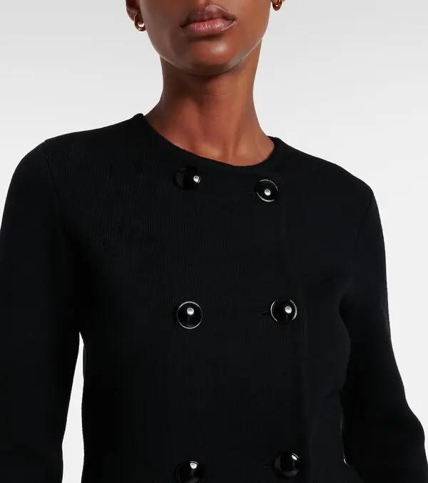 Dorothee Schumacher Sharp Ambition Wool-blend Jacket - Black