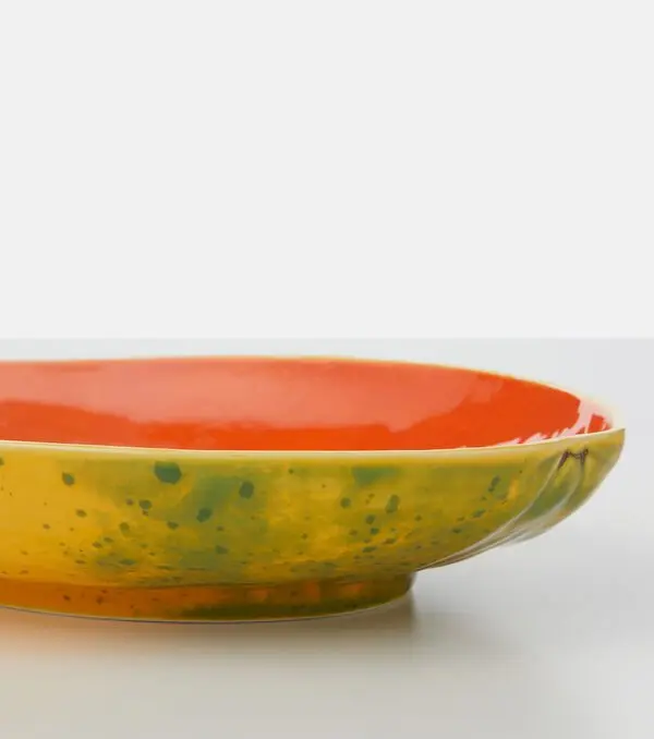 BORDALLO PINHEIRO Tropical Fruits Papaya Earthenware Platter