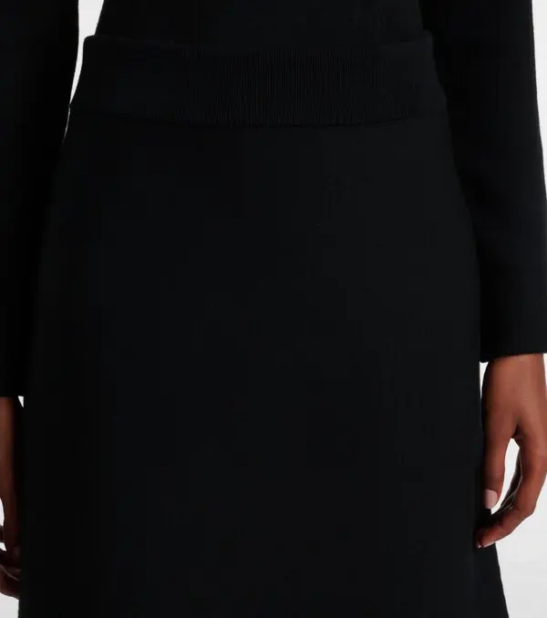 Dorothee Schumacher Sharp Ambition Wool-blend Midi Skirt