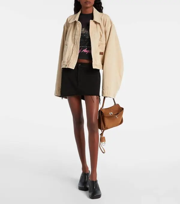 Balenciaga Rodeo Mini Suede Tote Bag - Brown