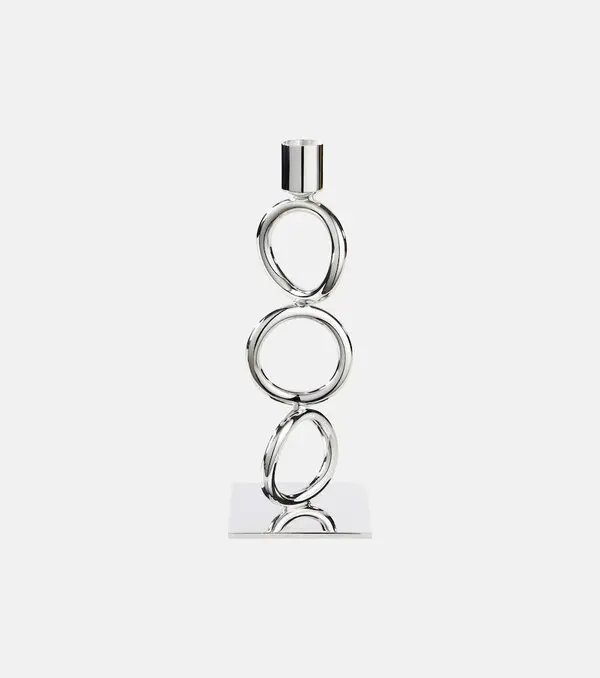 Christofle Vertigo Candle Holder Andrée Putman - Silver