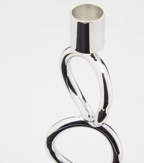 Christofle Vertigo Candle Holder Andrée Putman - Silver