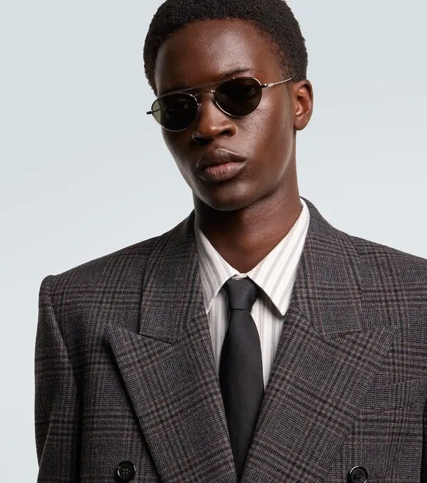 Saint Laurent Sl 97 Aviator Sunglasses