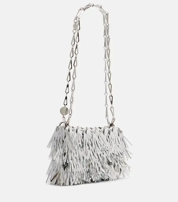 Rabanne Small Fringed Shoulder Bag