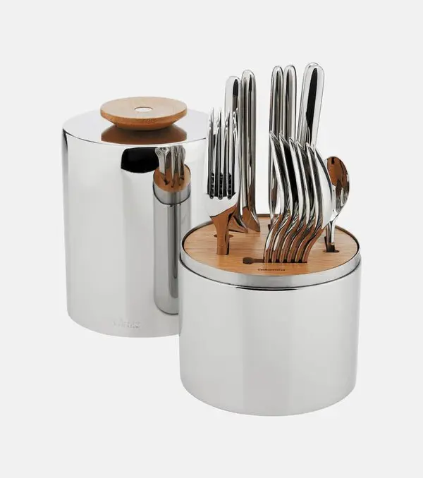 Christofle Essentiel 24-piece Stainless Steel Cutlery Set - Silver