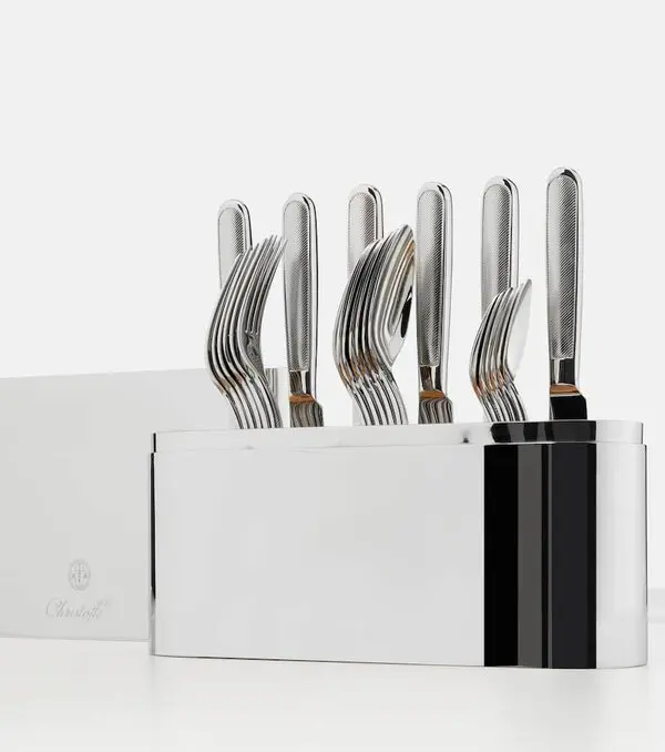 Christofle Concorde Stainless Steel 24-piece Cutlery Set