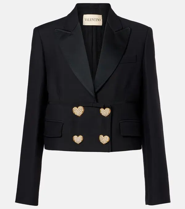 Valentino Garavani Crepe Couture Blazer