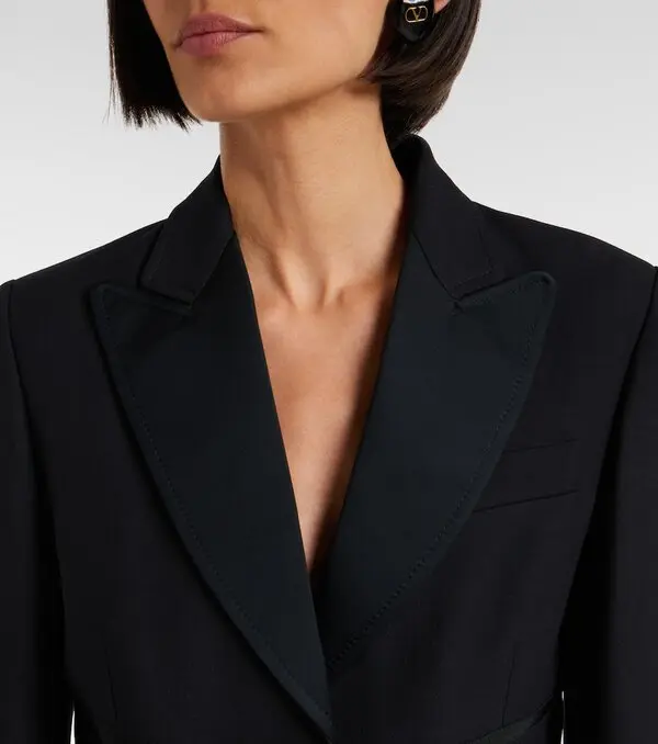 Valentino Garavani Crepe Couture Blazer