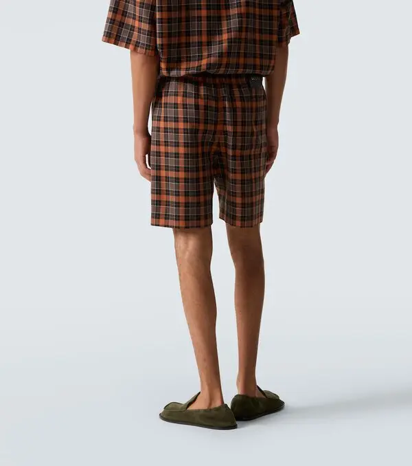 Loewe Checked Bermuda Shorts