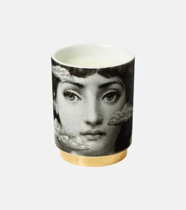 FORNASETTI Tra Le Nuvole Immaginazione Scented Candle - Black