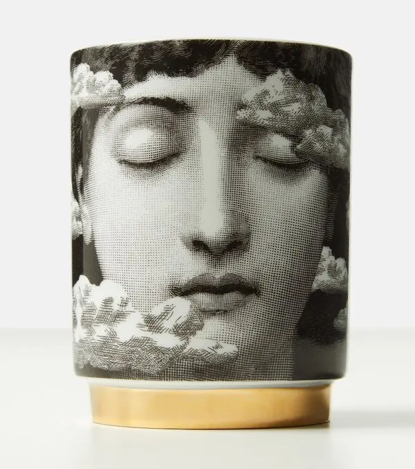 FORNASETTI Tra Le Nuvole Immaginazione Scented Candle - Black