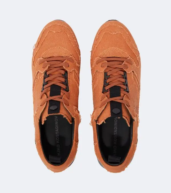 KIKO KOSTADINOV Ostro Distressed Canvas Sneakers