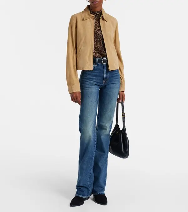 NILI LOTAN Joan Mid-rise Straight Jeans