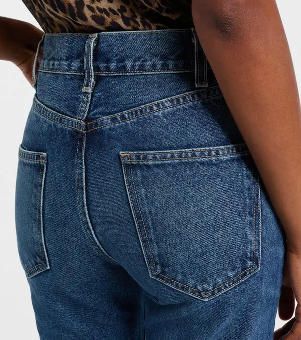 NILI LOTAN Joan Mid-rise Straight Jeans