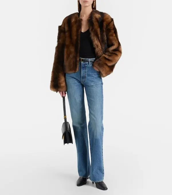 NILI LOTAN Joan Mid-rise Straight Jeans